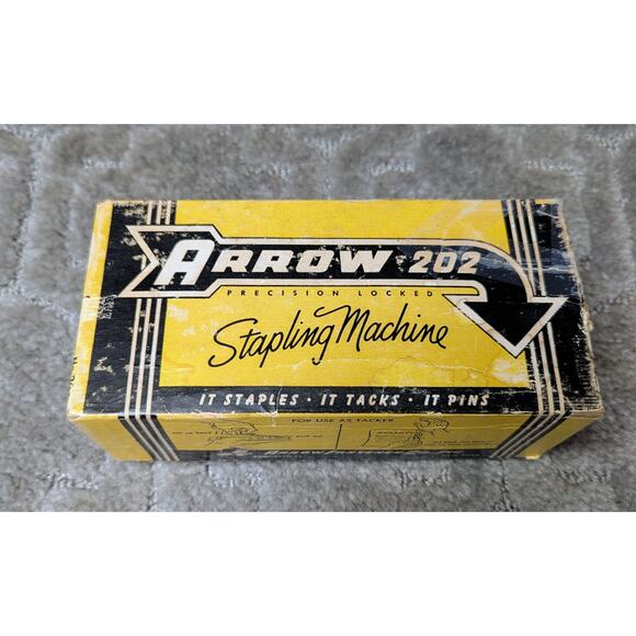 Arrow | Office | Vtg Arrow Fastener 22 Precision Locked Stapling ...